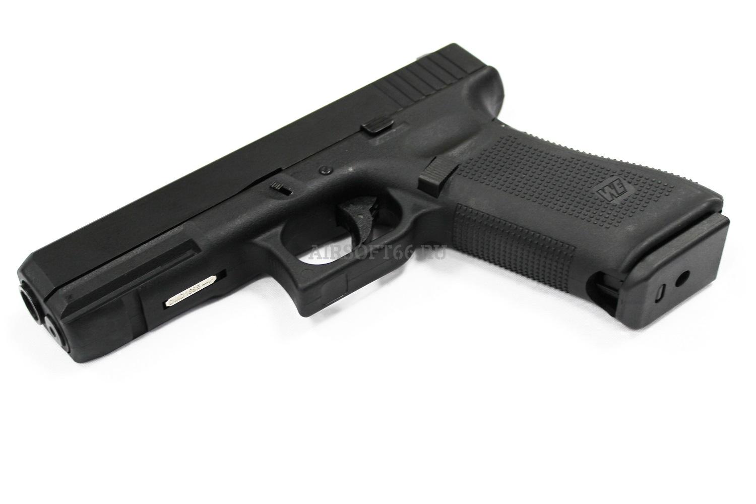 Страйкбольный пистолет WE GLOCK-17 Gen.5 Black WE-G001VB-BK | цена ...