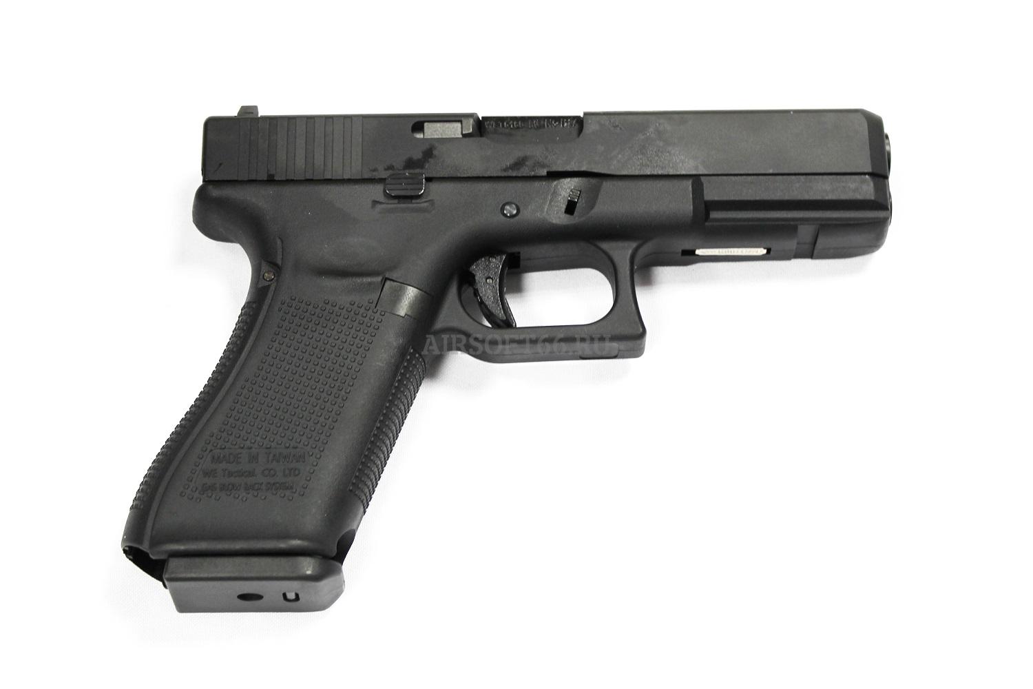 Страйкбольный пистолет WE GLOCK-17 Gen.5 Black WE-G001VB-BK | цена ...